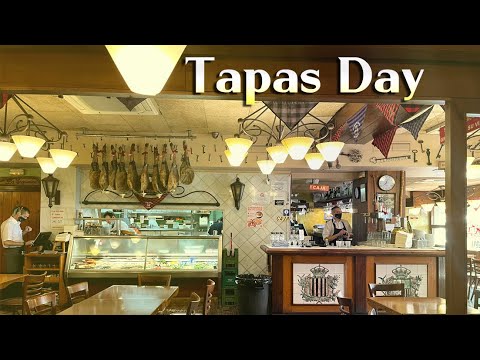 🍷Local Tapas restaurant in Barcelona 🇪🇸 Spanish tapas 😋venga venga!