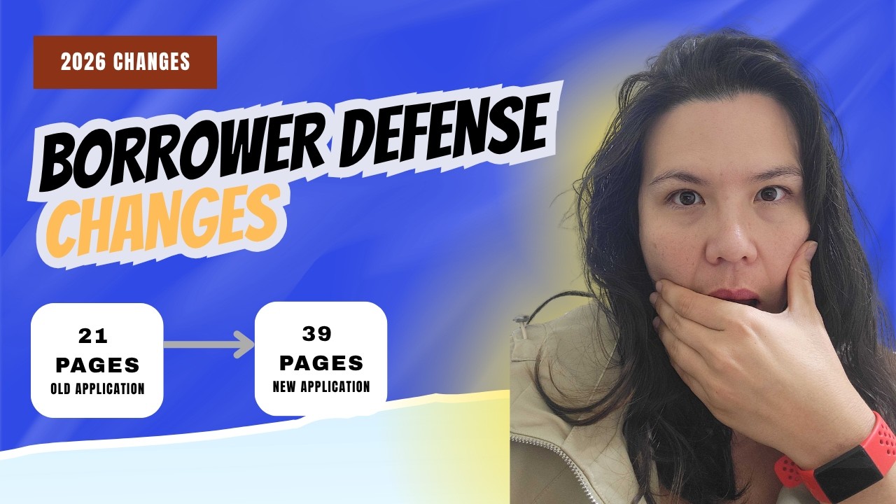 The New 39-Page Borrower Defense Application Explained