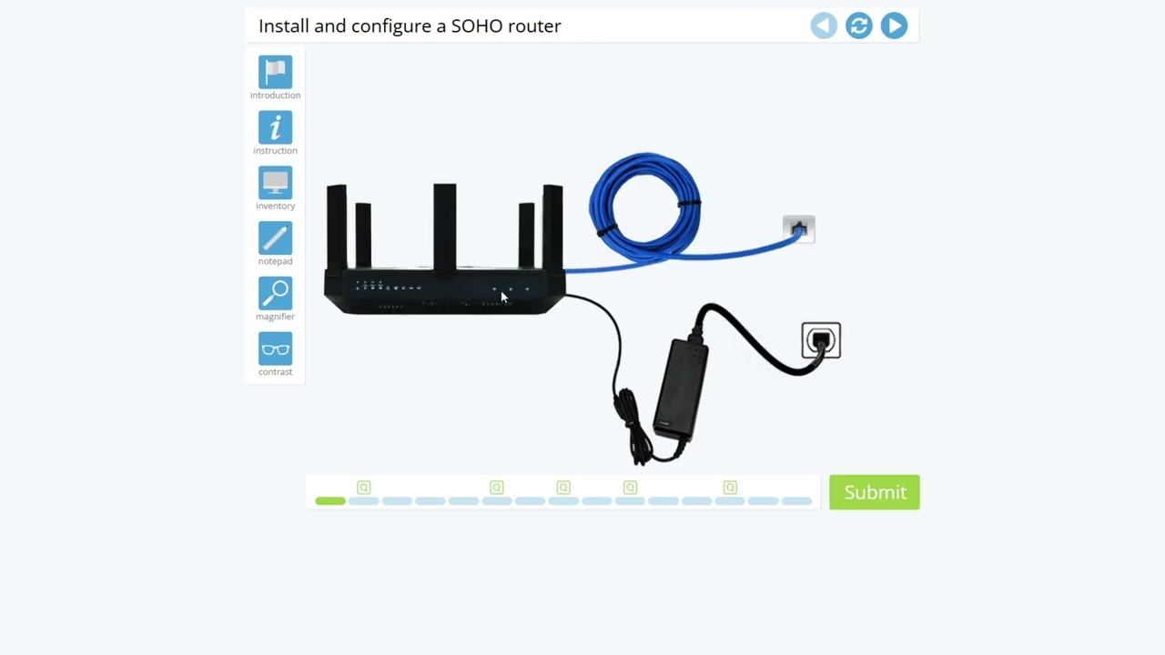 Advanced Hardware Lab 7-4: Install and Configure a SOHO Router