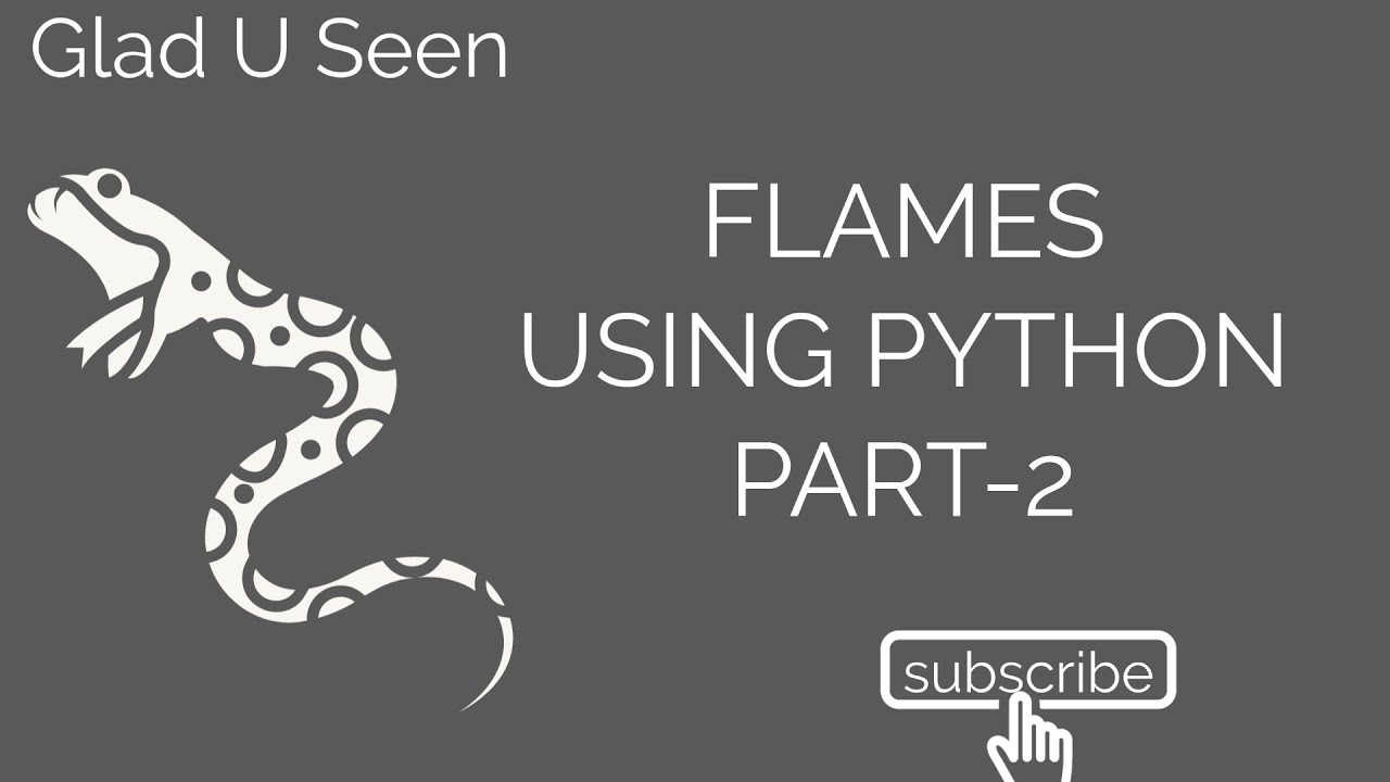 flames using python |part-2| Easy in python