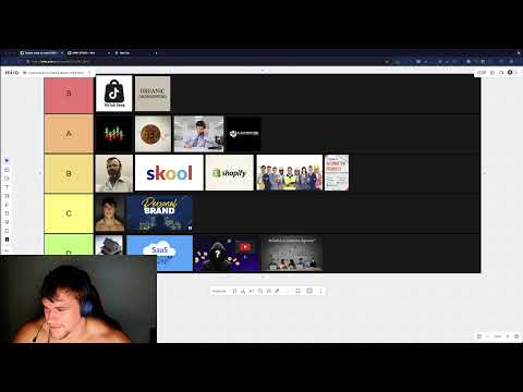 LIVE: ranking fastest ways to 10k/mo in 2025 (TIER LIST)