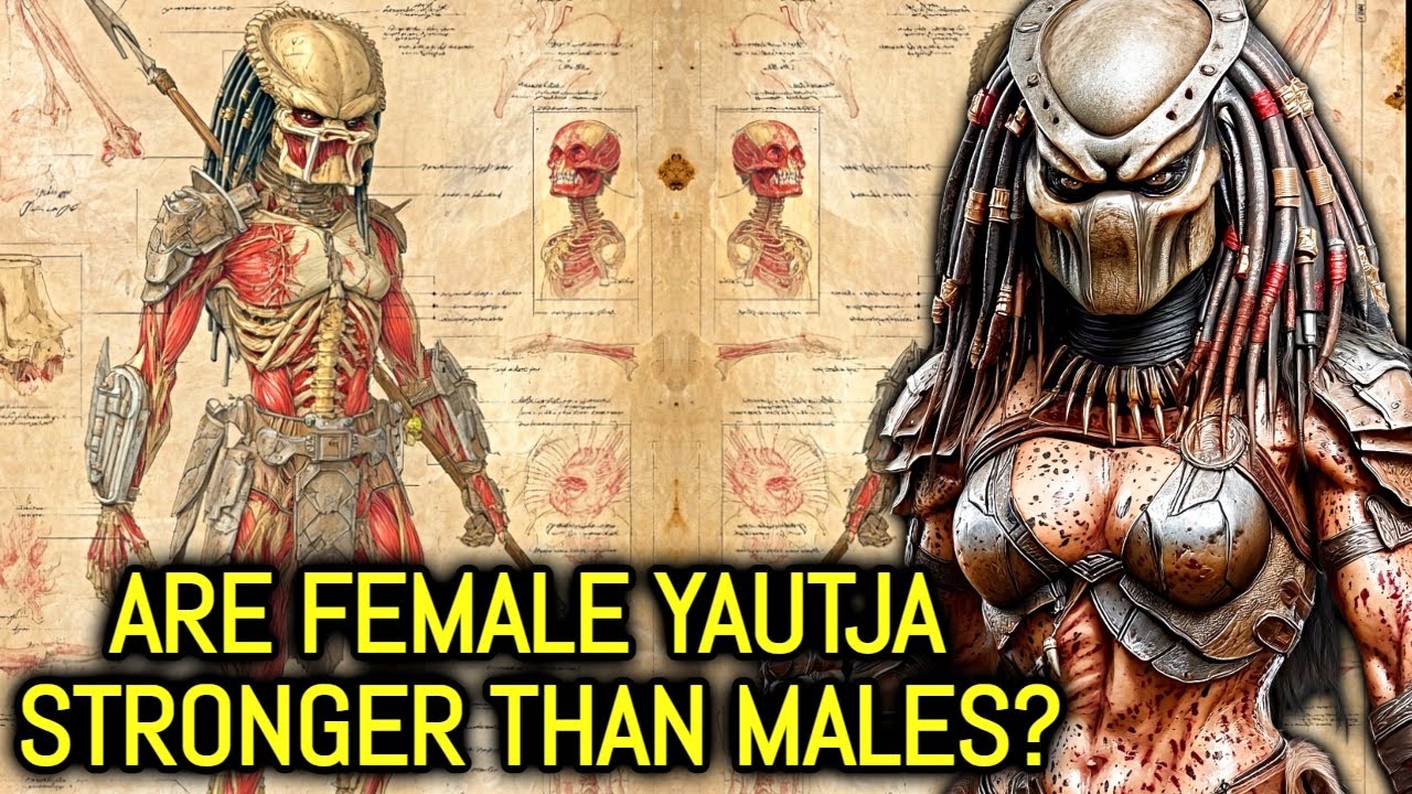Anatomy and Types Of The Female Yautja Hunters: Matriarchs of The Yautja Society!