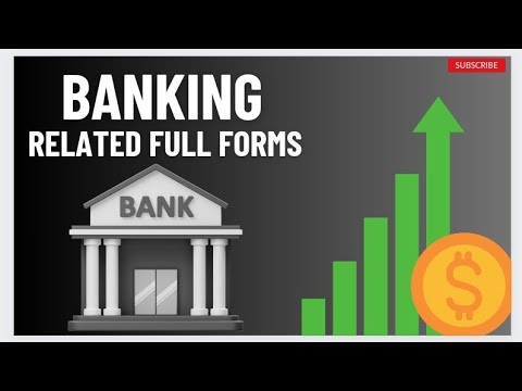 What Are the Full Forms of Banking Terms in videos? ✍️| Banking Full Forms | #trending #bank #quiz