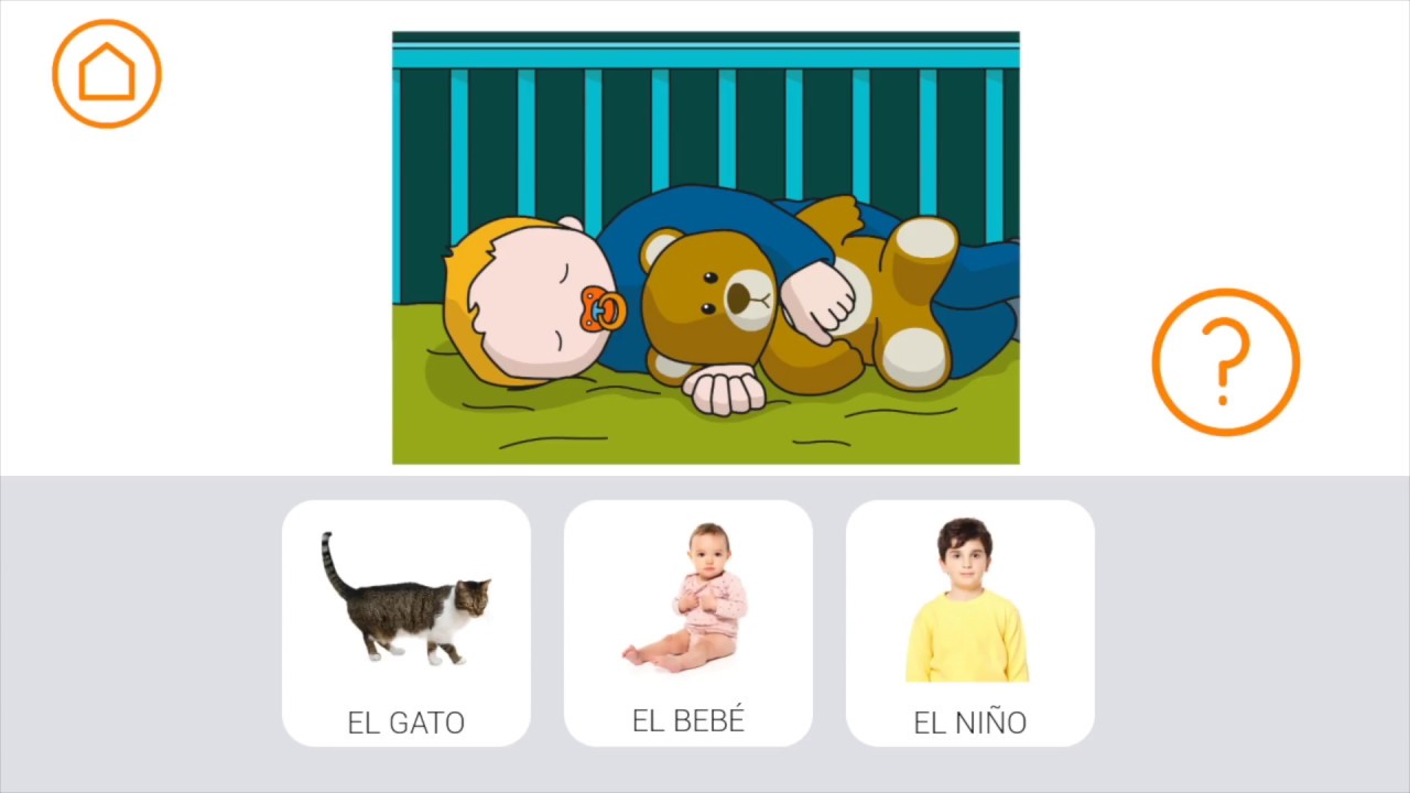 Dormir Nivel 0 - Construcción de frases - App #Soyvisual