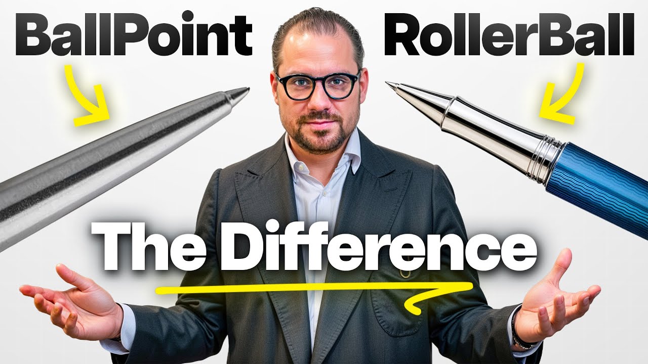 Ballpoint vs Rollerball - What's the difference?