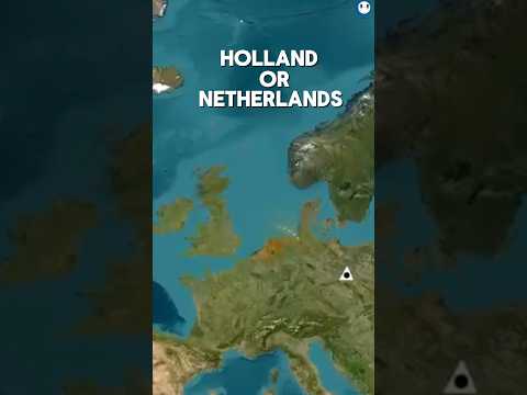 Holland or the Netherlands? Whatβs the real name of this European country? #shorts #holland #travel
