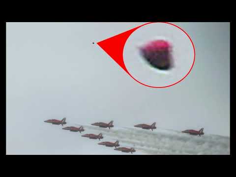 UFO During Red Arrows Riviera Air Show