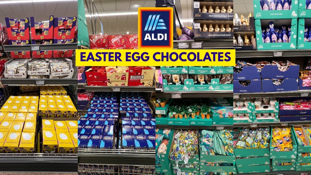 ALDI EASTER EGG CHOCOLATES WITH PRICE JAN 2026 | ALDI HAUL | TRAVELANDSHOP WITH ME