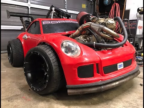 Porsche 911 GT3 Go-Kart Has KTM Engine, Sounds Savage - autoevolution