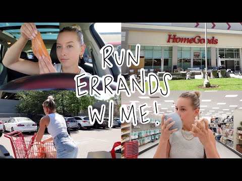 RUN ERRANDS W/ ME: A Productive Day Out | Car Wash, Trader Joe's, Homegoods, and Target