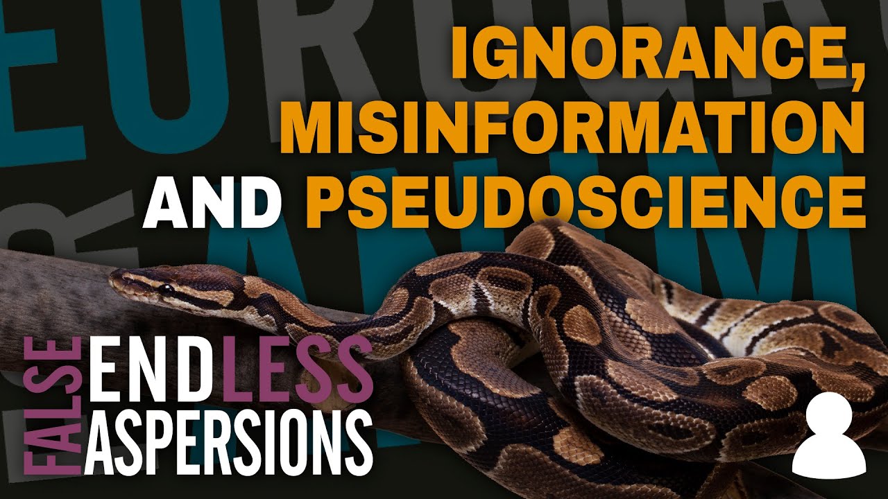 Ignorance, misinformation and pseudoscience