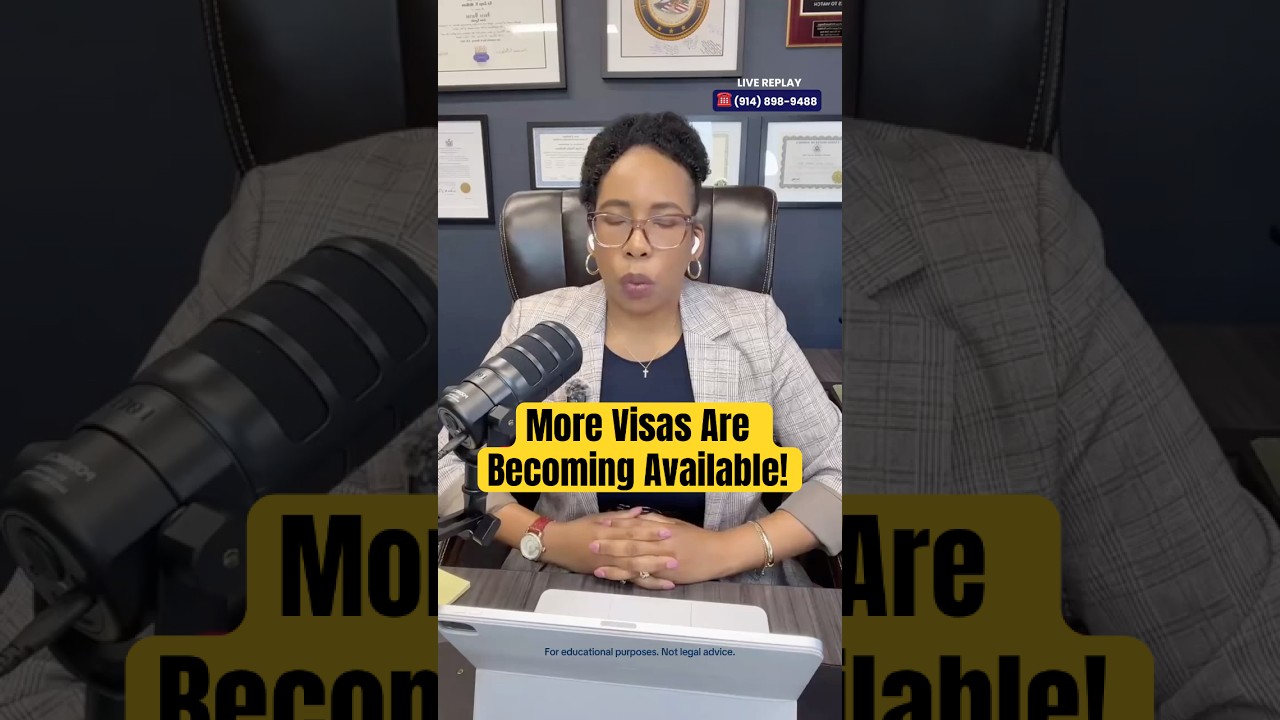 More Visas Are Becoming Available!
