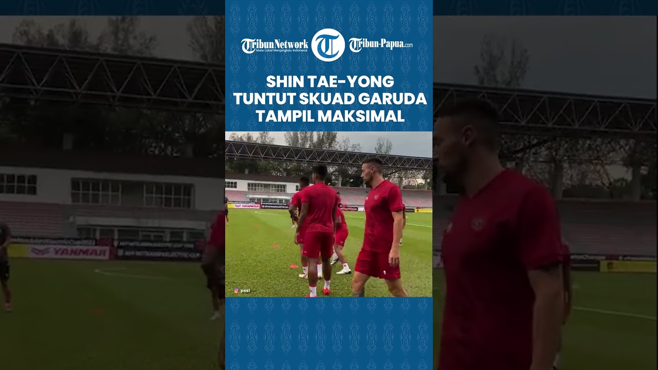Shin Tae-yong Tuntut Skuad Garuda Tampil Maksimal Kontra Brunei: Tak ...