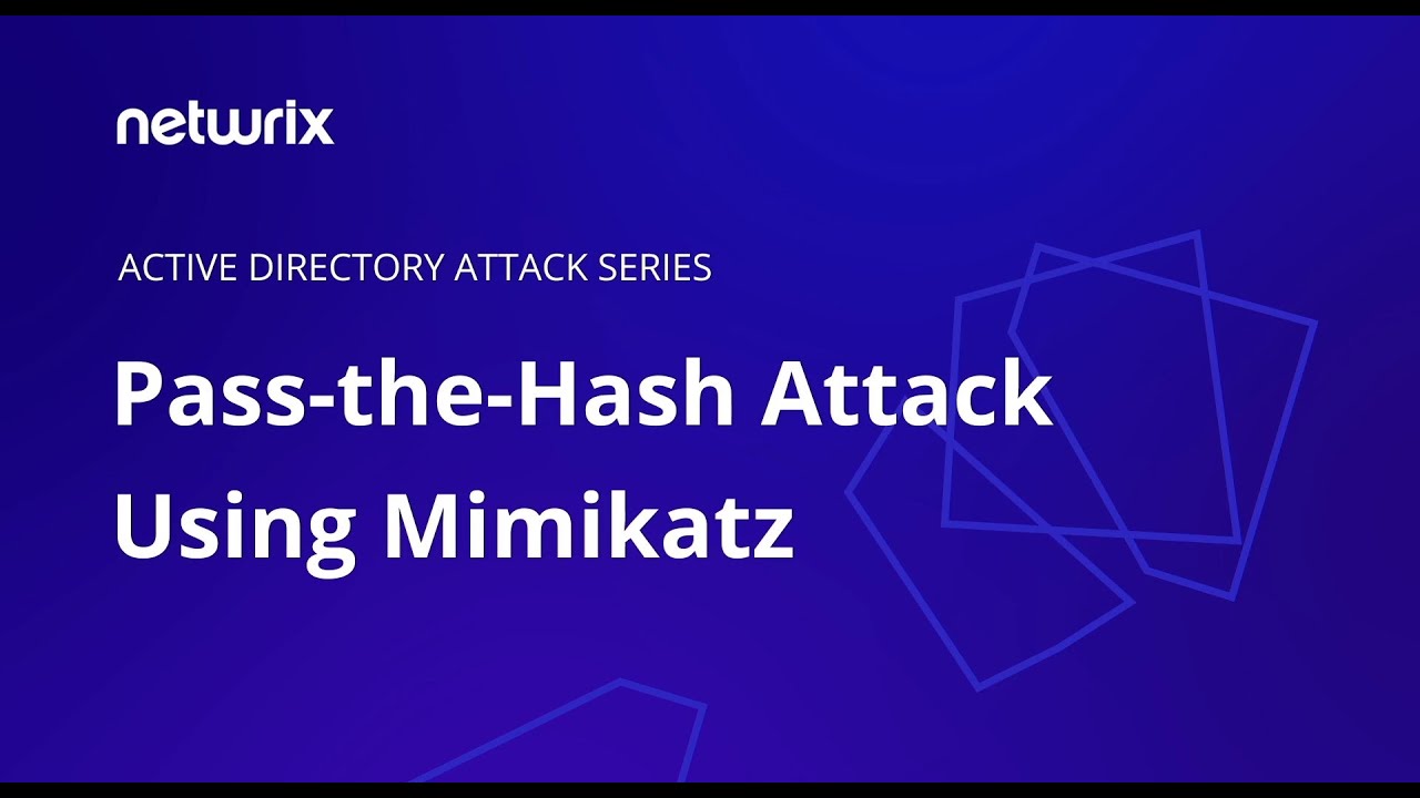 Attack Tutorial: How a Pass the Hash Attack Works
