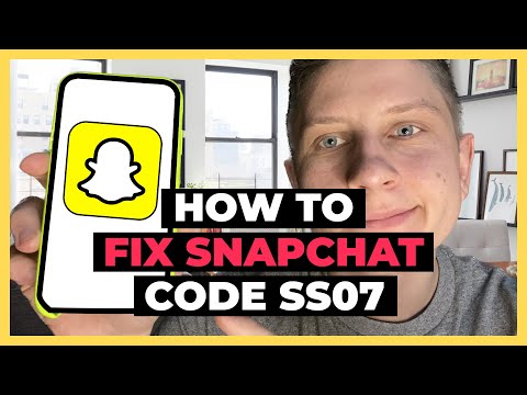 How To Fix Snapchat Support Code SS07