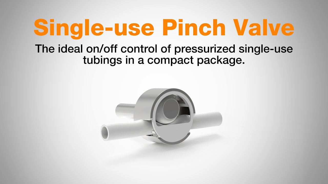 Single-Use Pinch Valve - DrM Life Science