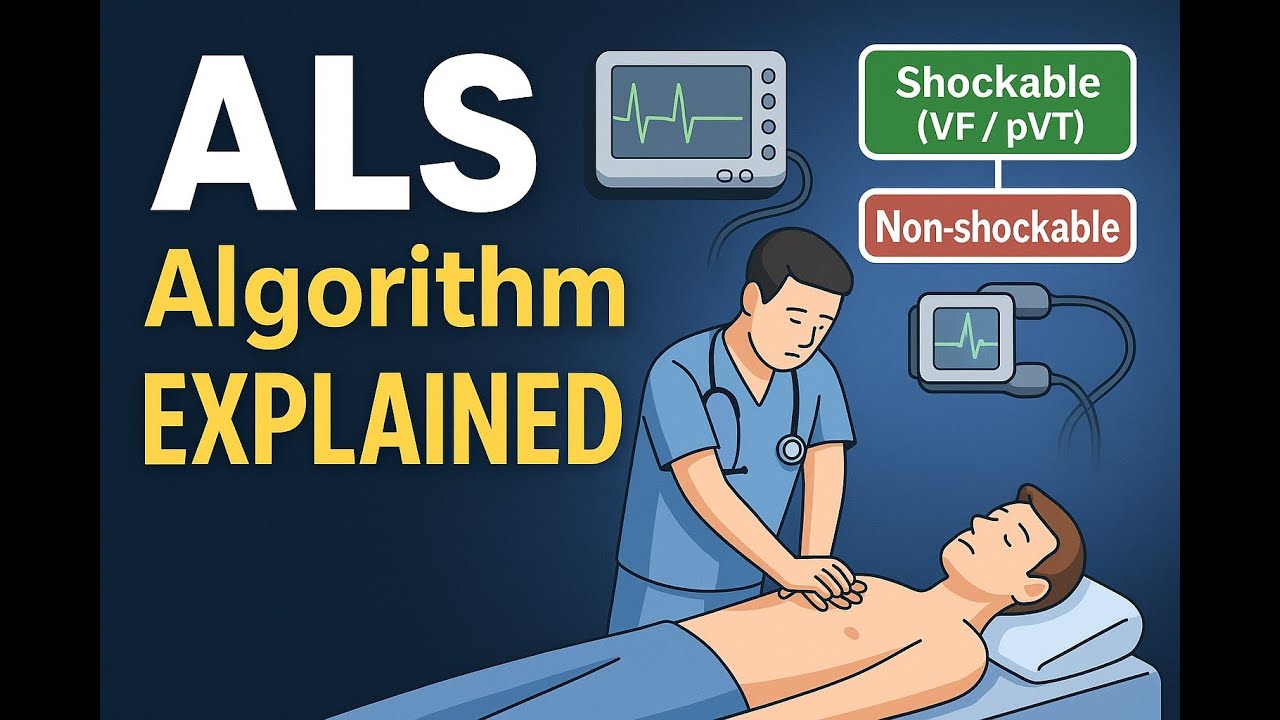 Advanced Life Support (ALS) Algorithm Made Simple | NHS Resus Guide
