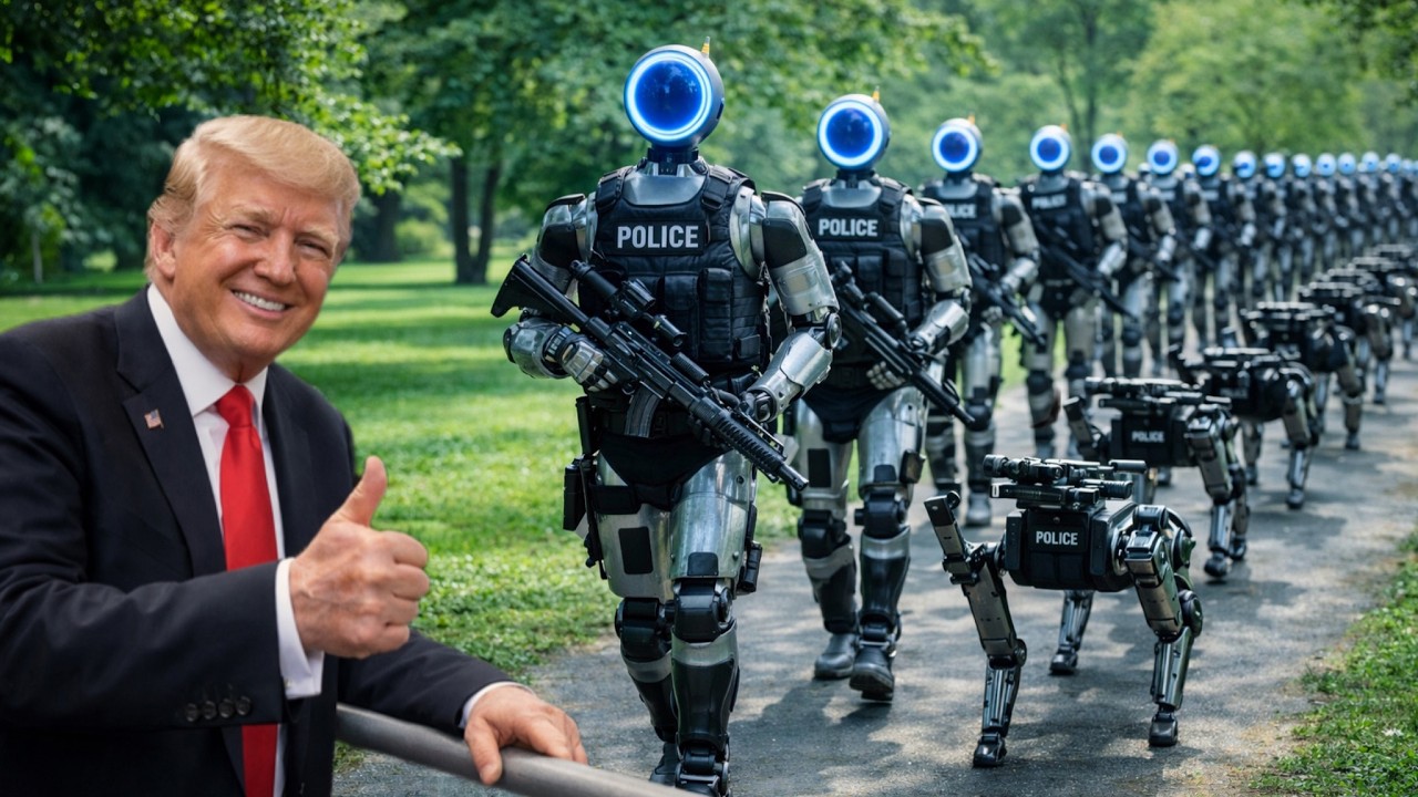 US Launches Army of AI Police Robots to Reduce Crime