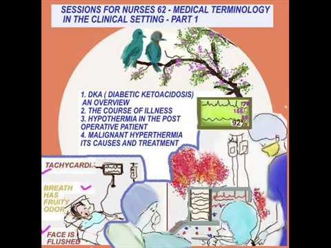 SESSIONS FOR NURSES 62   MEDICAL TERMINOLOGY  PART1