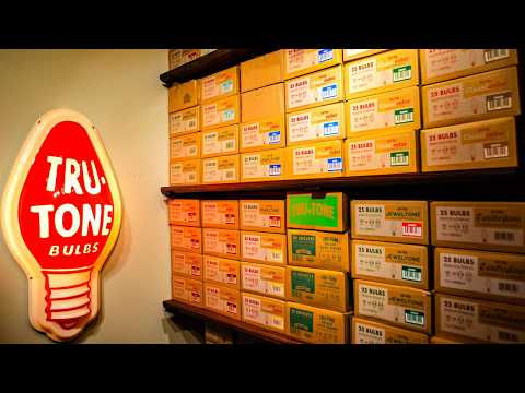 Christmas Light Organization with Floating Shelf Brackets