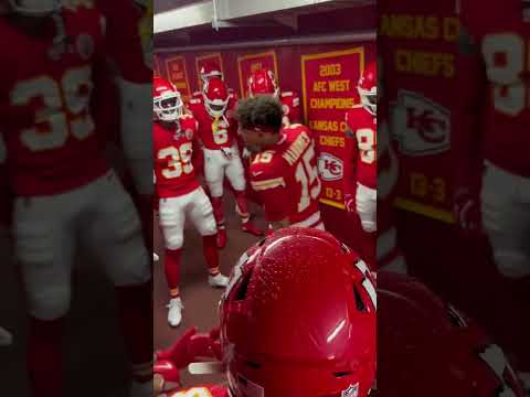 You heard Pat.. DOMINATE, DOMINATE, DOMINATE! #Chiefs