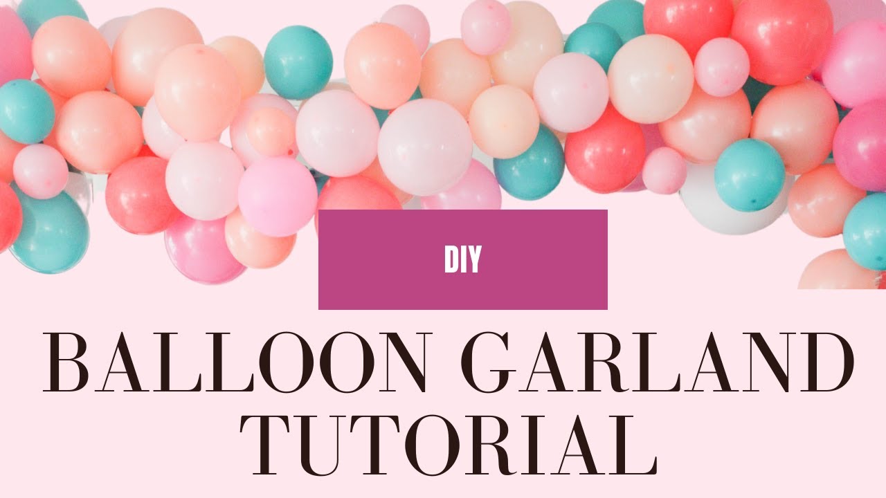 How to Make a Balloon Garland (Actually Easy + Looks Professional)