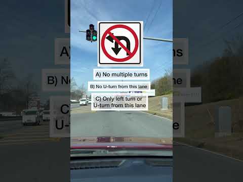 Road Signs 101: What does this sign mean? #dmvpracticetest #roadsigns