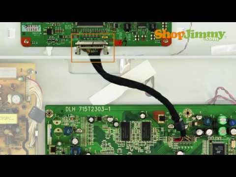 LCD TV Repair: LCD TV Parts Overview Diagnosis & TV Repair - Common Symptoms