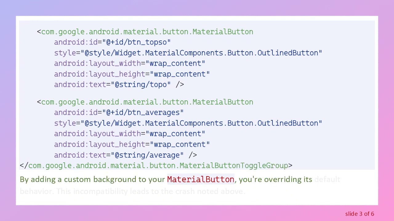 Solving the Material Toggle Button Problem on Android API 21