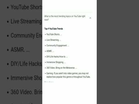 What is the most trending topics on YouTube right now? #asmr #shorts