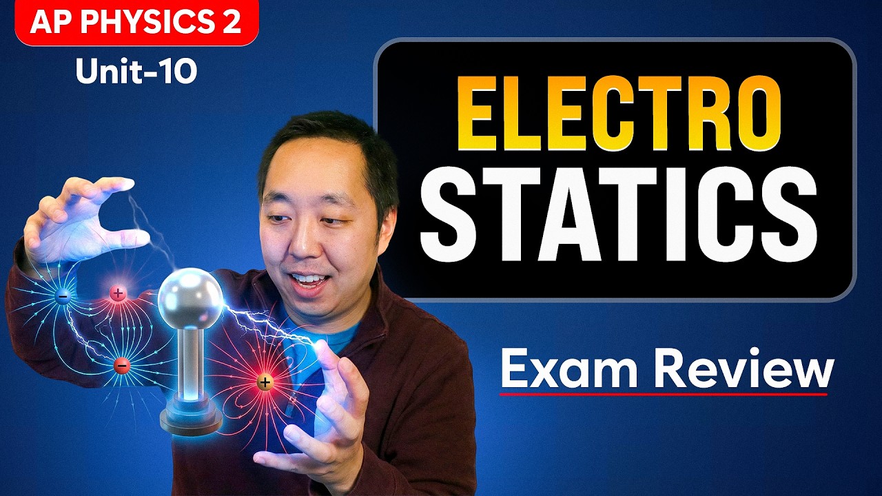 AP Physics 2 Exam Review (2025): Unit 10 Electrostatics