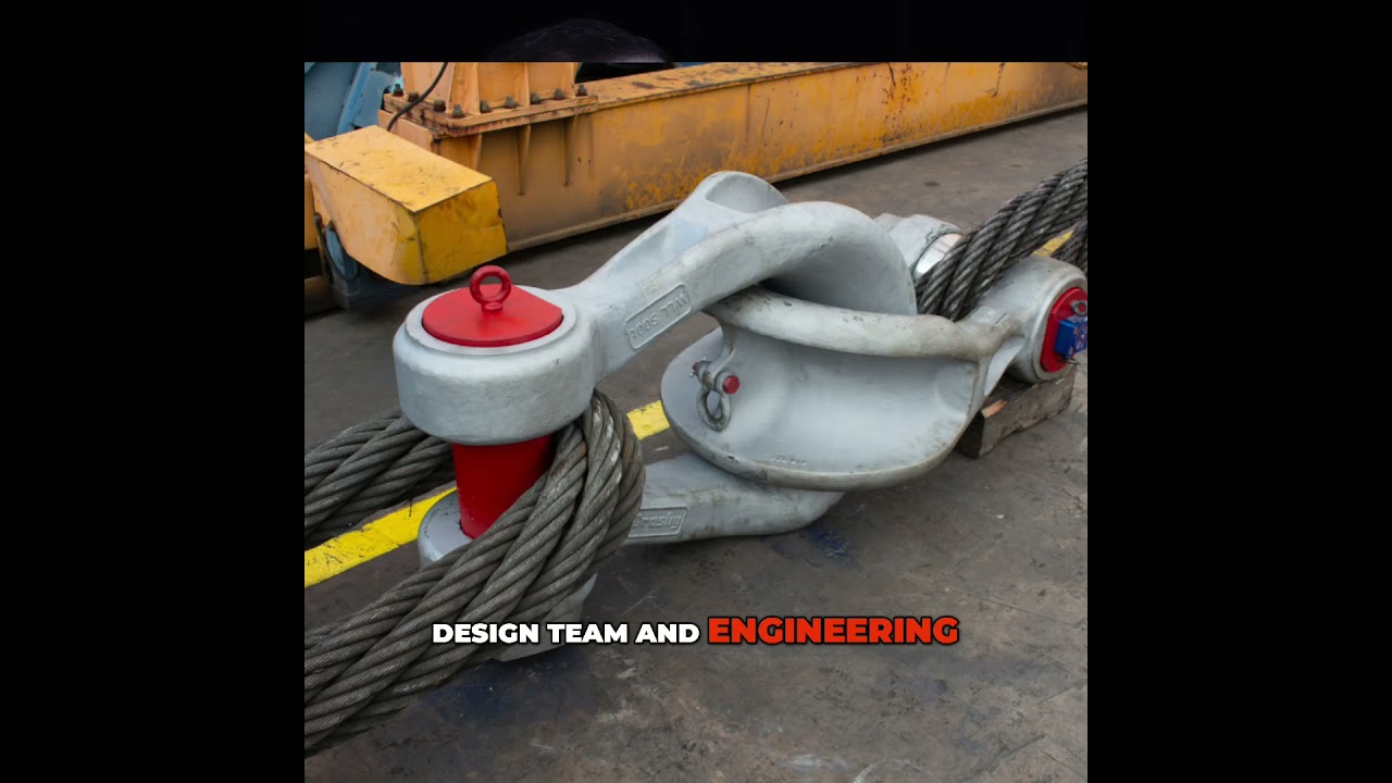 The new Crosby G-2160 Wide Body Shackle