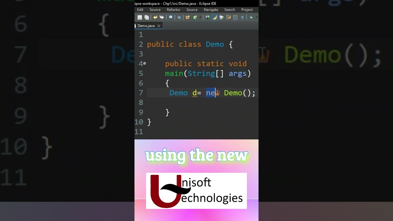 #Java Create objects like a pro! 💻 Learn how to create a new object in Java and master the syntax!