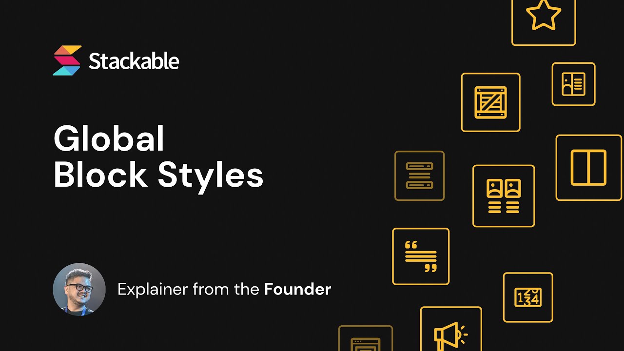 Stackable's NEW Global Block Styles