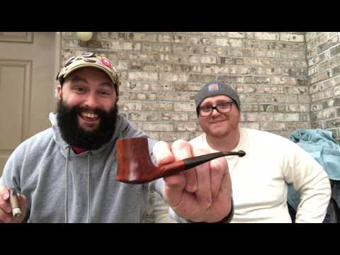 Cigar vs Pipe Moontrance tobacco *REVIEW* FT: Robbie!!