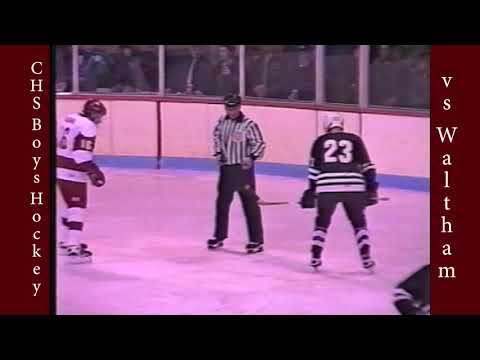 CHS Boys Hockey vs Waltham 12-30-1997