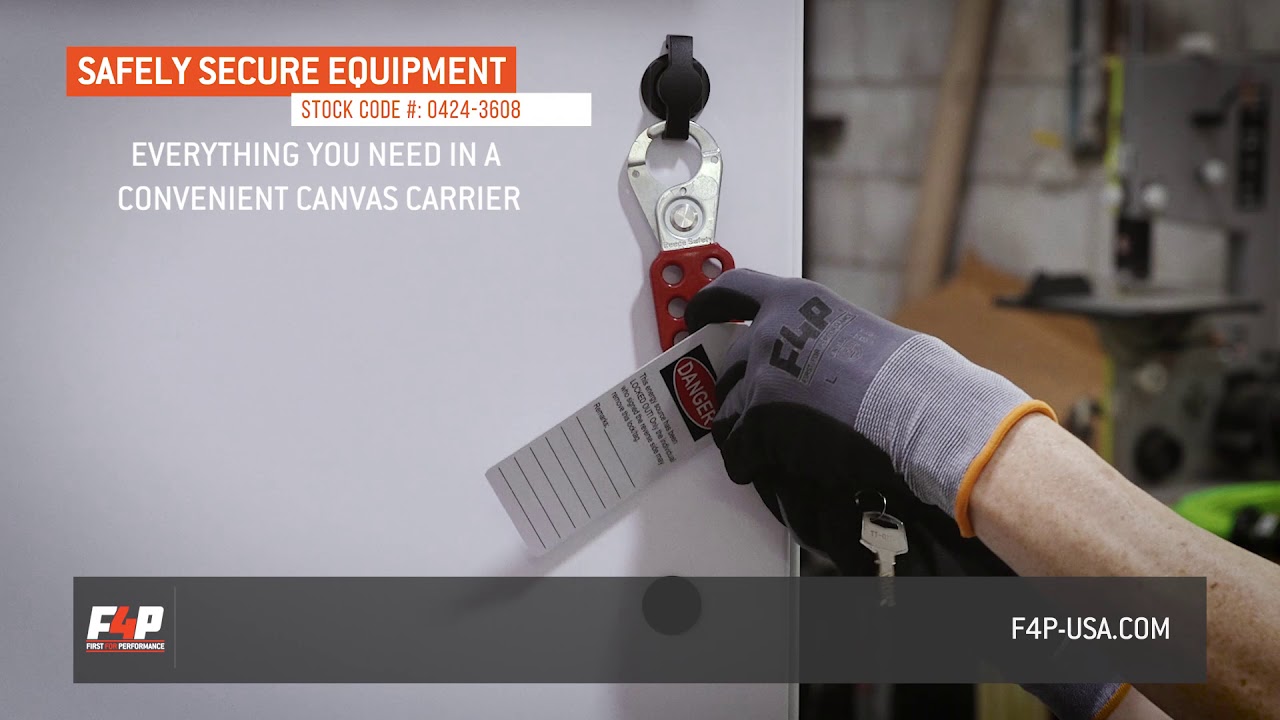 F4P: Basic Lockout Tagout Kit - First 4 Performance