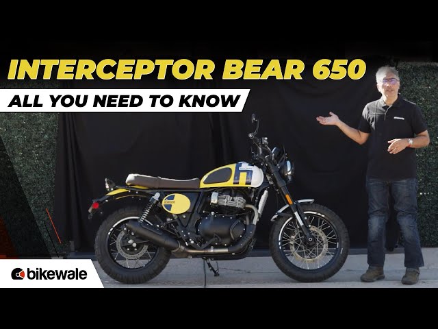 Royal Enfield Interceptor Bear 650 Walkaround | All You Need To Know ...