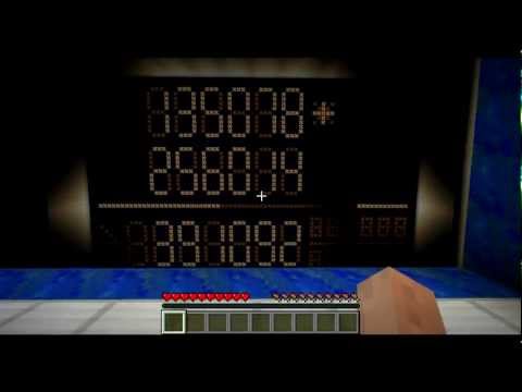 Calculator in Minecraft Minecraft Project