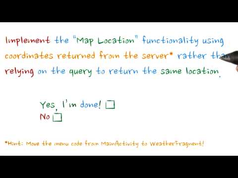 Learn Update Map Intent Developing Android Apps - Mind Luster