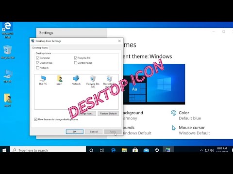 How to Show Desktop Icons in windows 11 | windows 11 display desktop ...