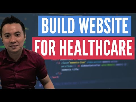 BUILD WEBSITE USING HTML CSS IN HEALTHCARE TUTORIAL