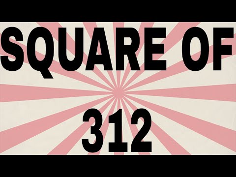 SQUARE OF 312