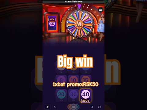mega wile 1xbet live casino #1xbet #shorts #short