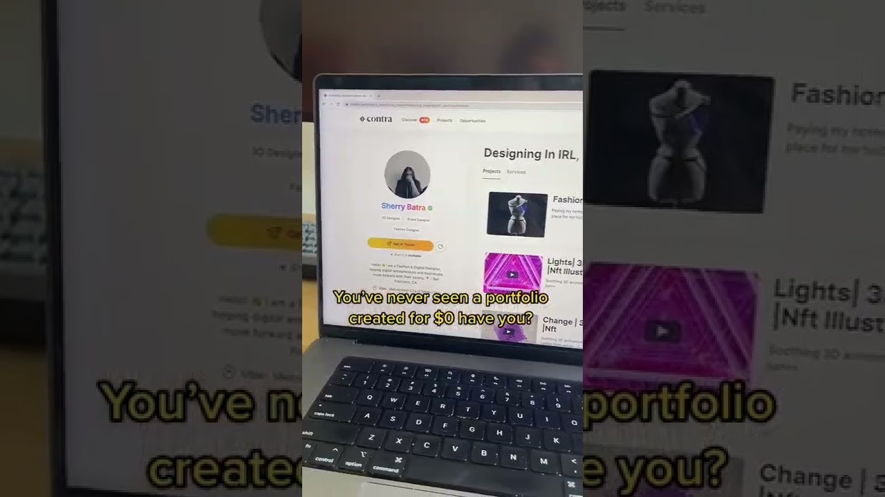 Freelance Portfolio #freelance #shorts