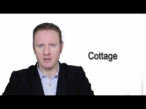 Cottage - Meaning | Pronunciation || Word Wor(l)d - Audio Video Dictionary