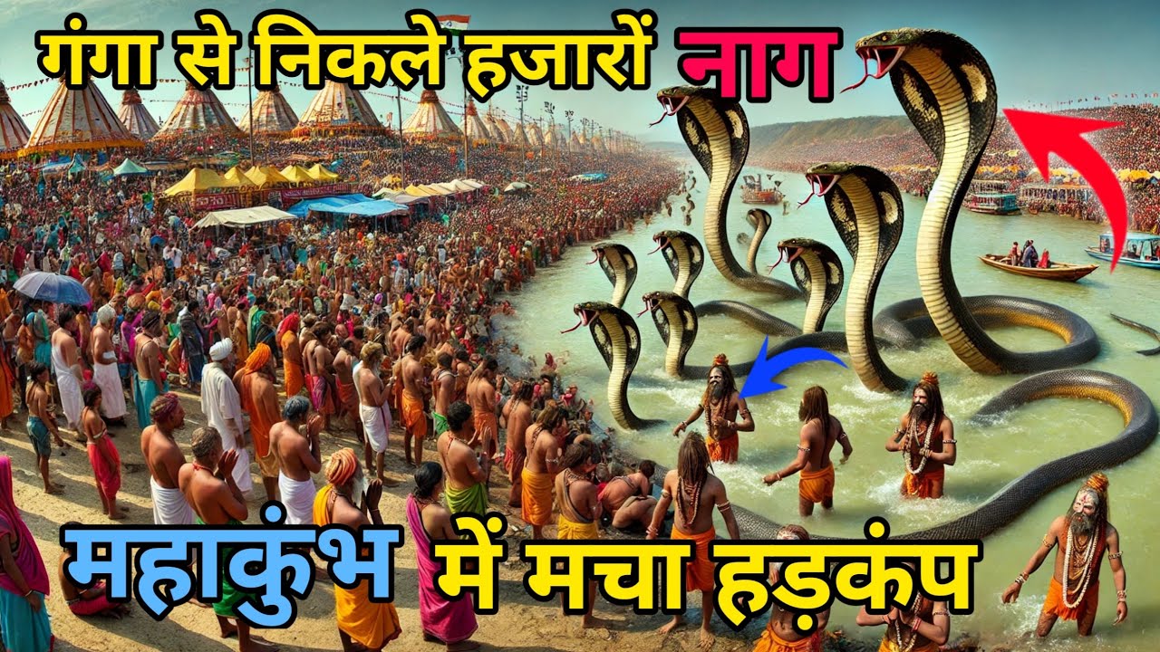 Mystery Unveiled: Thousands of Snakes Emerge from the Ganges at ...