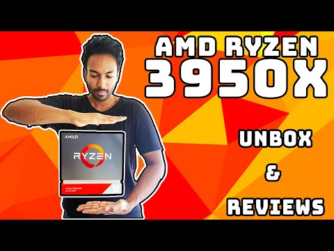 AMD RYZEN 9 3950X (16 CORES!!) CPU UNBOXING AND REVIEW - A PERFORMANCE MONSTER!!