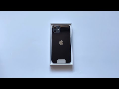 iPhone 12 128GB Black on Black with Set-up