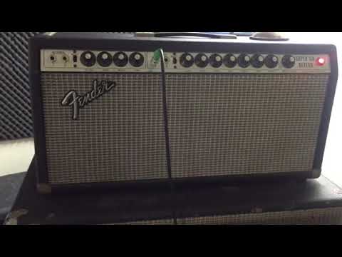 Fender Super Six Reverb Mod Head Silverface 1970s | Reverb